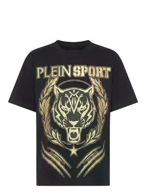PLEIN SPORT Tiger Crest T-shirt - Black