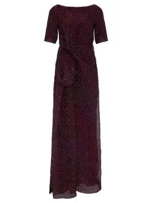 ROKSANDA Syla Knotted-waist Maxi Dress - Red