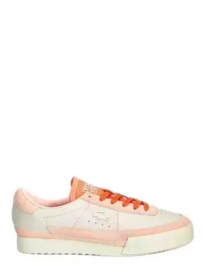 Lacoste Aura Leather And Suede Sneakers - Neutrals