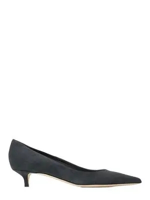 JIMMY CHOO Jimmy Choo Amelia Pointed Toe Kitten Heel Pumps Grey