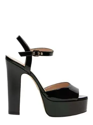 STUART WEITZMAN Platform Sandals - Black