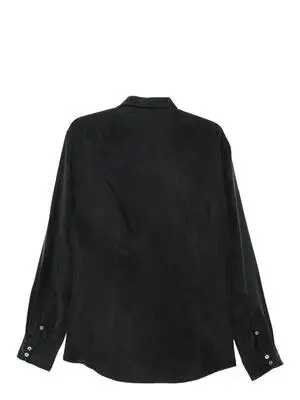 John Varvatos Orchard Long-sleeve Button-up Shirt - Black