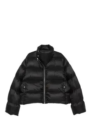 Rick Owens High-neck Padded Jacket - Black