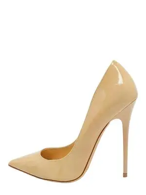 JIMMY CHOO Love Patent Leather Stiletto Pumps - Neutrals