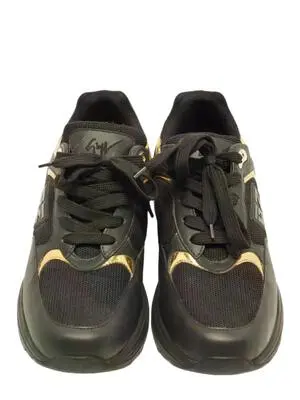 GIUSEPPE ZANOTTI Gz Runner Panelled Sneakers - Black