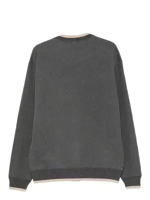 MARANT Logo Patch Button-up Cardigan - Grey