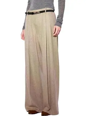 Liviana Conti Arthur Pleated Wide-leg Trousers - Neutrals