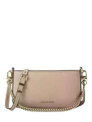 Michael Kors Small Bryant Pebbled Shoulder Bag - Neutrals
