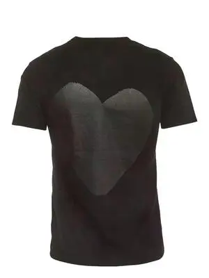 Play Comme Des Garcon Graphic-print Jersey T-shirt - Black