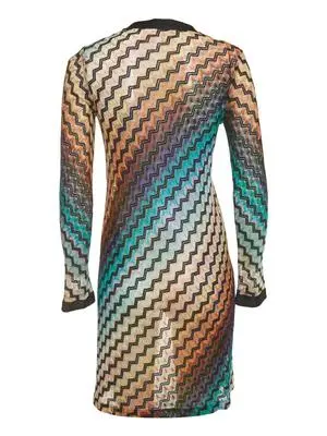 Missoni Zigzag Knit Cardigan - Black