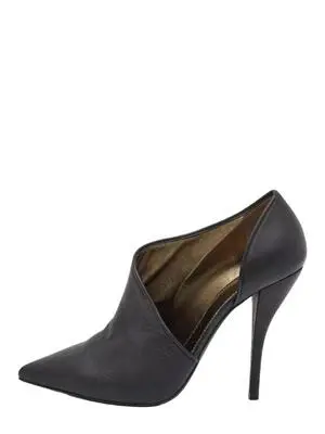 LANVIN Pointed Toe Stiletto Heel Boots - Black