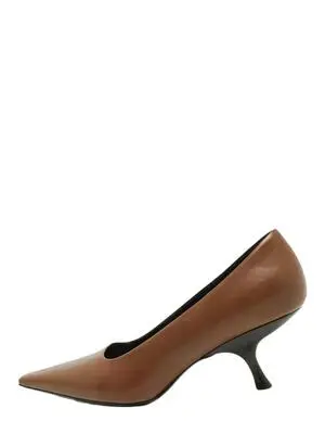 THE ROW Liisa Heeled Pumps - Brown
