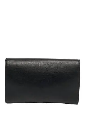 Saint Laurent Belle De Jour Wallet On Chain - Black