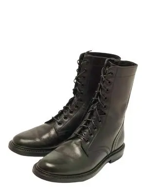 CELINE Celine Lace-Up Combat Boots