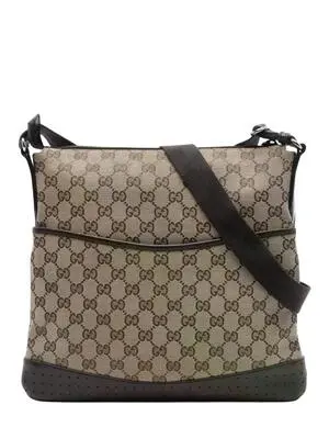 Gucci Gg Canvas Crossbody Bag - Neutrals