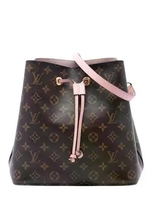 LOUIS VUITTON Monogram Neonoe Mm Bucket Bag - Brown
