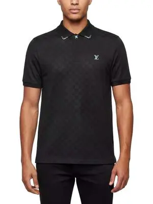 LOUIS VUITTON Damier Jacquard Polo Shirt