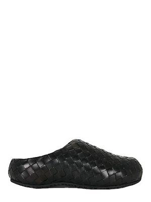Bottega Veneta Klog Mule Clog Intrecciato Nappa Opaque - Black