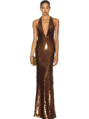THE NEW ARRIVALS ILKYAZ OZEL Olympia Gown - After