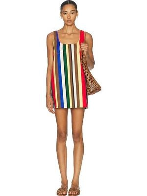SIMONMILLER Sahara Denim Dress - Primary Stripe