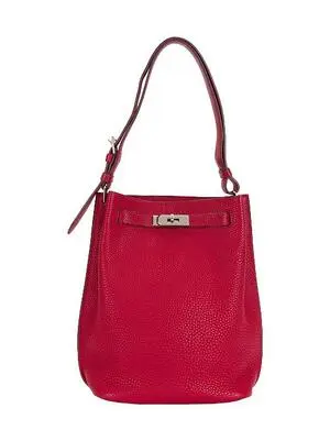 Hermès Togo So Kelly Shoulder Bag - Rouge