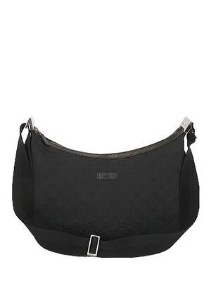 Gucci Half Moon Hobo Bag - Black