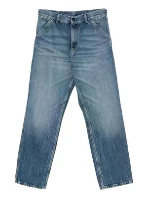 Carhartt Work In Progress Single Knee Jeans - Blue