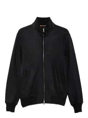 MANDELLI Zip-fastening Jacket - Blue