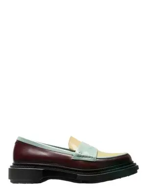 ADIEU PARIS Type 218 Leather Loafers - Red