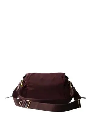 Prada Explore Medium Re-nylon Shoulder Bag With Flap Red