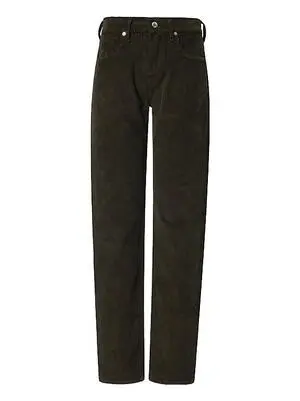 7 For All Mankind Slimmy Corduroy Cotton-blend Trousers - Thicket