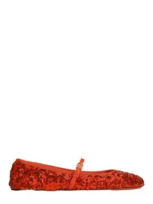 Dolce & Gabbana Sequin Ballerina Flat Shoes - Multicolor