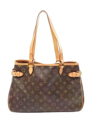LOUIS VUITTON Monogram Batignolles Horizontal Tote Bag - Brown