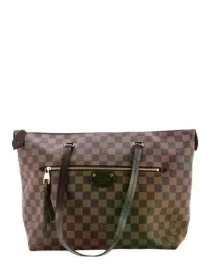 LOUIS VUITTON Damier Mm Iena Tote Shoulder Bag - Brown