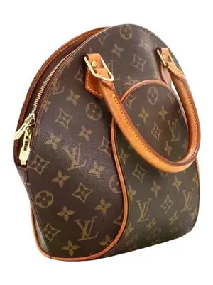 LOUIS VUITTON Monogram Canvas Ellipse Pm Satchel - Brown