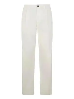 Incotex Pleated-front Loose-fit Trousers - Neutrals