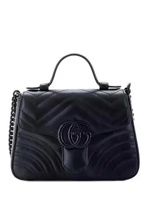GUCCI Gucci Matelassé Leather Mini Satchel