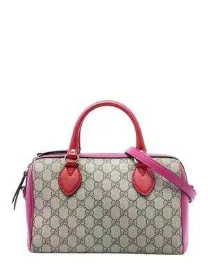 Gucci Gg Supreme Satchel - Neutrals