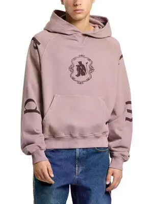 Palm Angels Devil Herald Loose Hoodie - Pink
