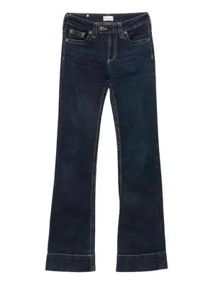 VALENTINO Valentino Garavani 2000s Logo-Pattern Jeans