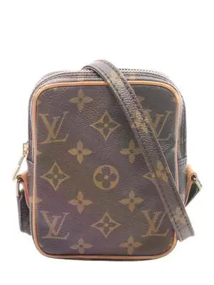 LOUIS VUITTON Monogram Mini Danube Crossbody Bag - Brown