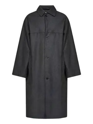 ROSE BURRITO Single-breasted Coat - Grey