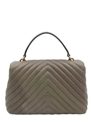 Pinko Love Lady Puff Shoulder Bag - Grey