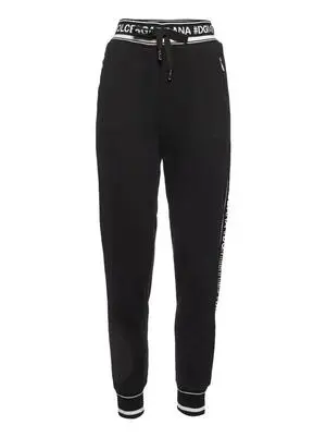 Dolce & Gabbana Logo Band Track Pants - Black