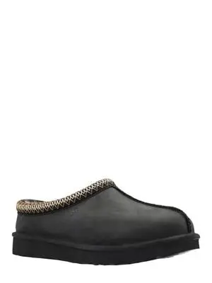 UGG UGG Tasman Nubuck Slippers Black