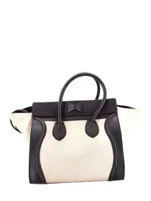 Celine Luggage Nano Satchel - Neutrals