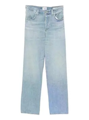 Citizens Of Humanity Annina Wide Leg Jeans - Blue