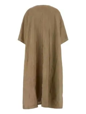 THE ROSE IBIZA Silk-blend Two-tone Kimono - Neutrals