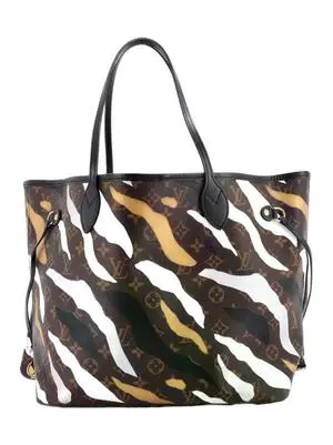 LOUIS VUITTON Neverfull Mm Limited Edition League Of Legends Monogram Canvas Tote Bag - Brown