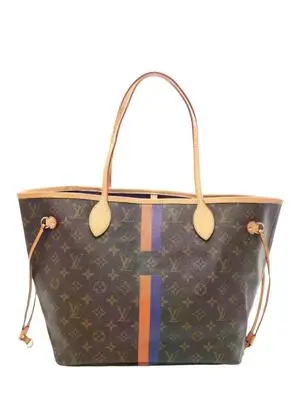 LOUIS VUITTON Monogram My Heritage Neverfull Mm Tote Bag - Brown